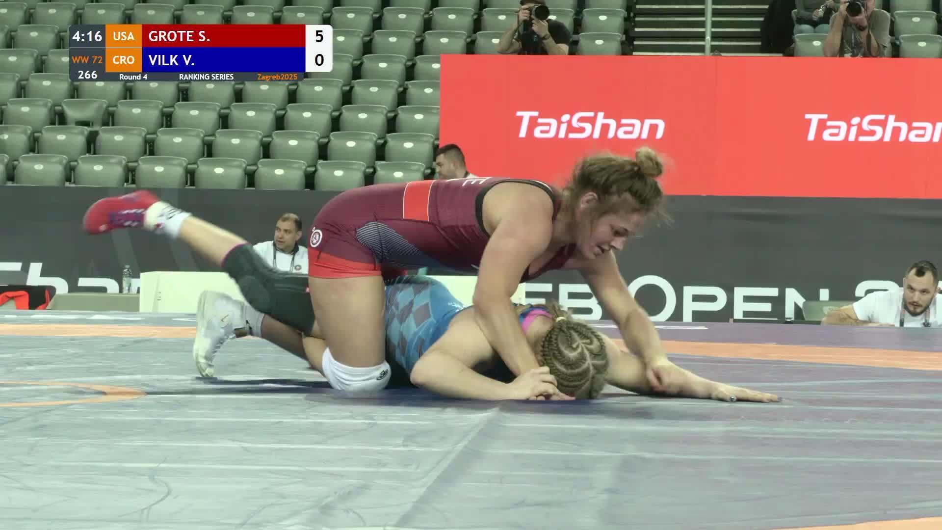 Skylar Allison Elizabeth GROTE (USA) vs. Veronika VILK (CRO) | RANKING ...