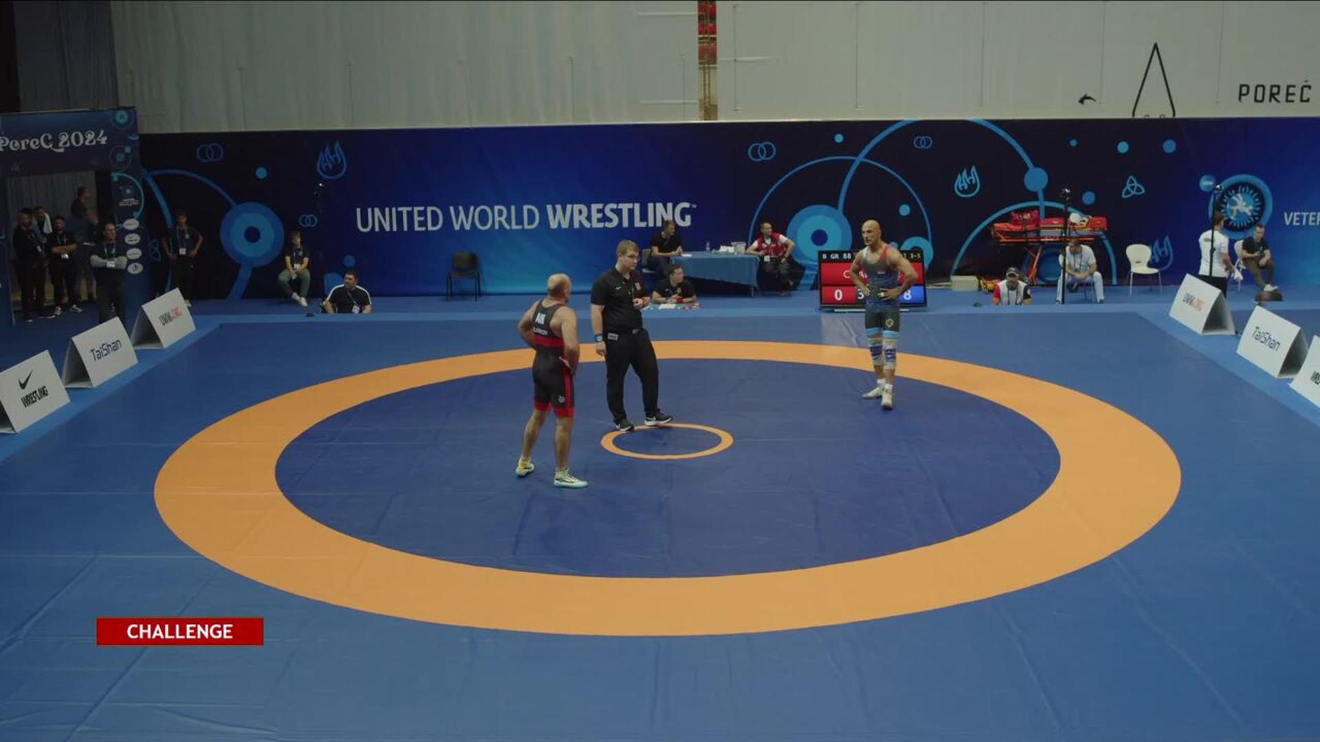 Evgenii GLAZKOV (AIN) vs. Karam Mohamed Gaber EBRAHIM (EGY) | VETERAN WORLD CHAMPIONSHIPS 2024 ...