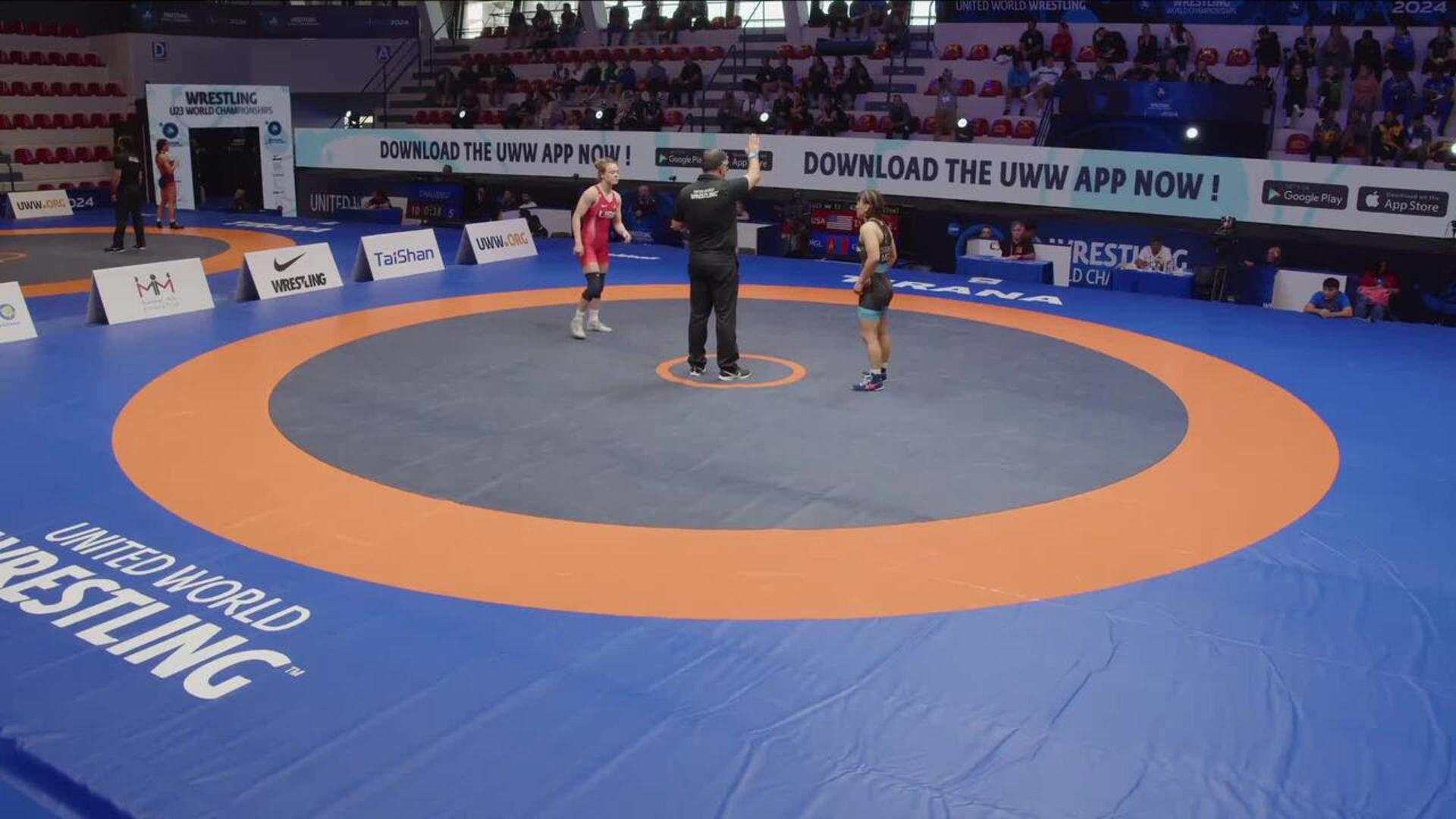 Elena Noelle IVALDI (USA) vs. Otgontuya CHINBOLD (MGL) | 2024 U23 World ...