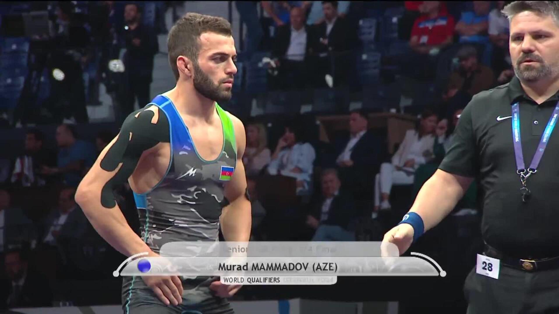 Michal TRACZ (POL) vs. Murad MAMMADOV (AZE) | 2024 World OG Qualifier | Quarter Final | GR 60Kg