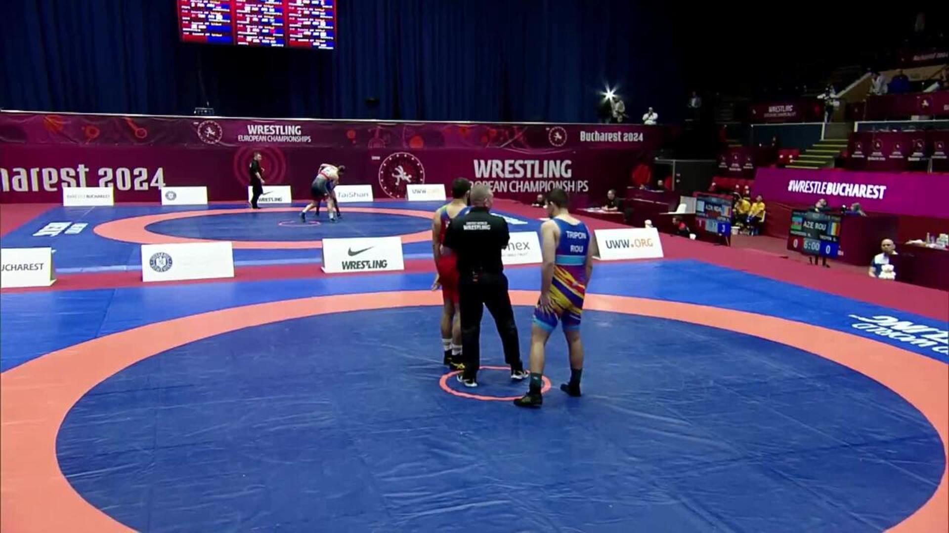 Magomedkhan Magomedovitch MAGOMEDOV (AZE) vs. Georgian Florin TRIPON ...
