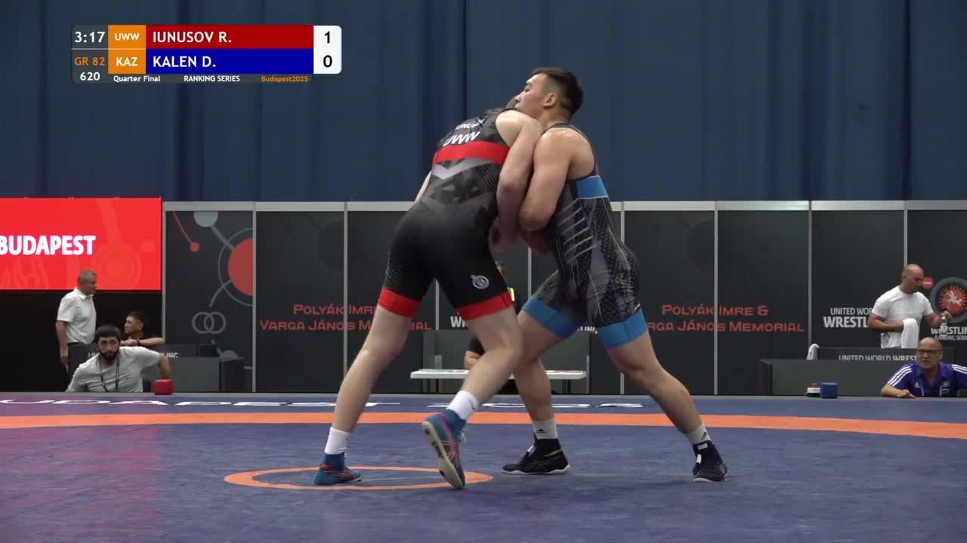 Rafael IUNUSOV (UWW) vs. Dias KALEN (KAZ) | RANKING SERIES 2025 | Quarter Final | GR 82Kg