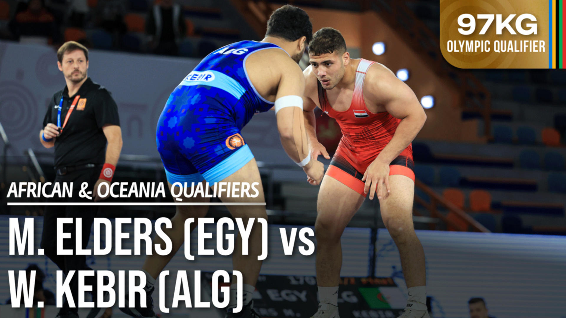 Mostafa Aly Elsayed Gabr ELDERS (EGY) vs. Wali Eddine KEBIR (ALG) | 2024 Seniors African and ...