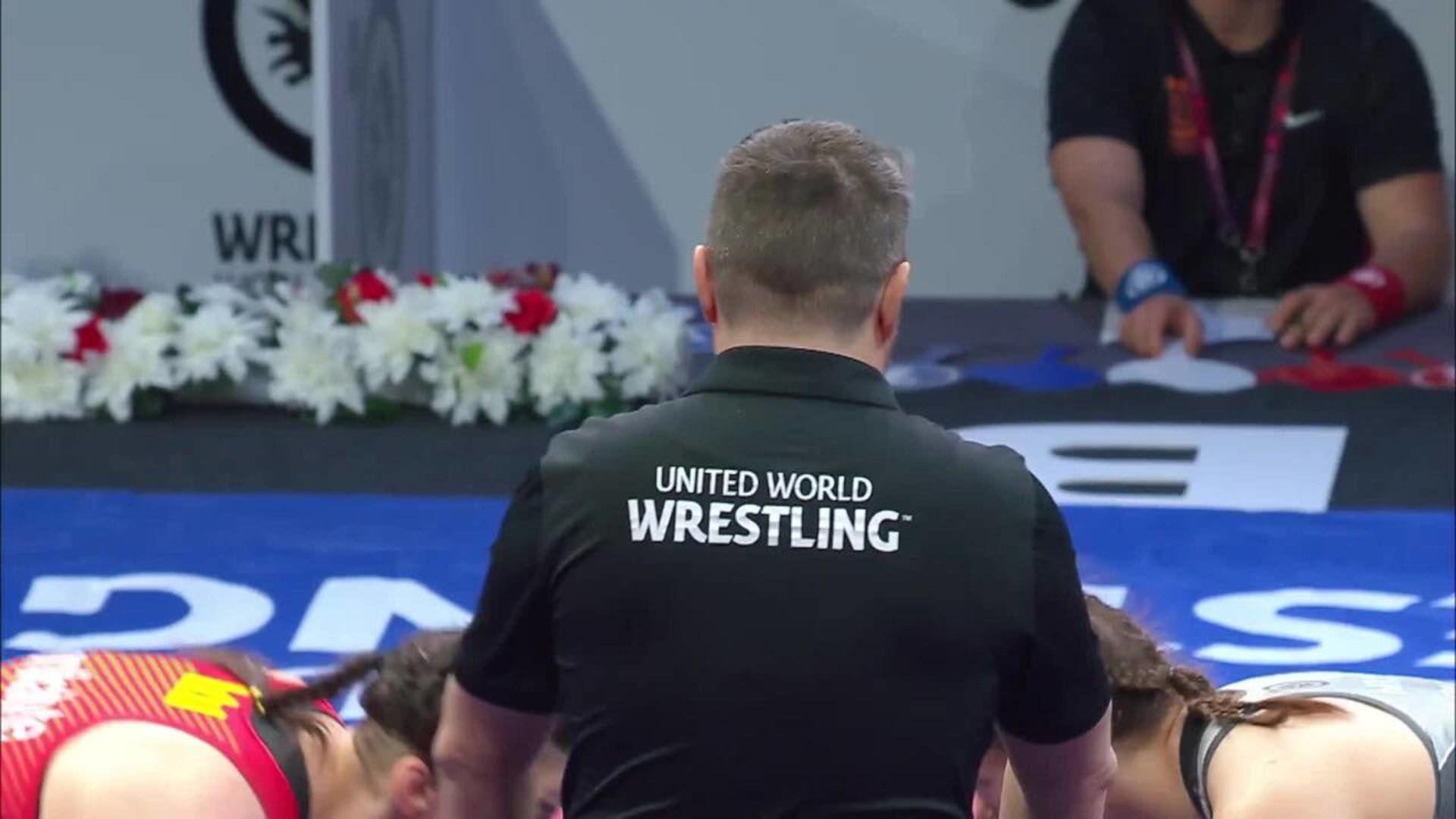 Danute DOMIKAITYTE (LTU) vs. Linda MORAIS (CAN) | 2024 World OG ...