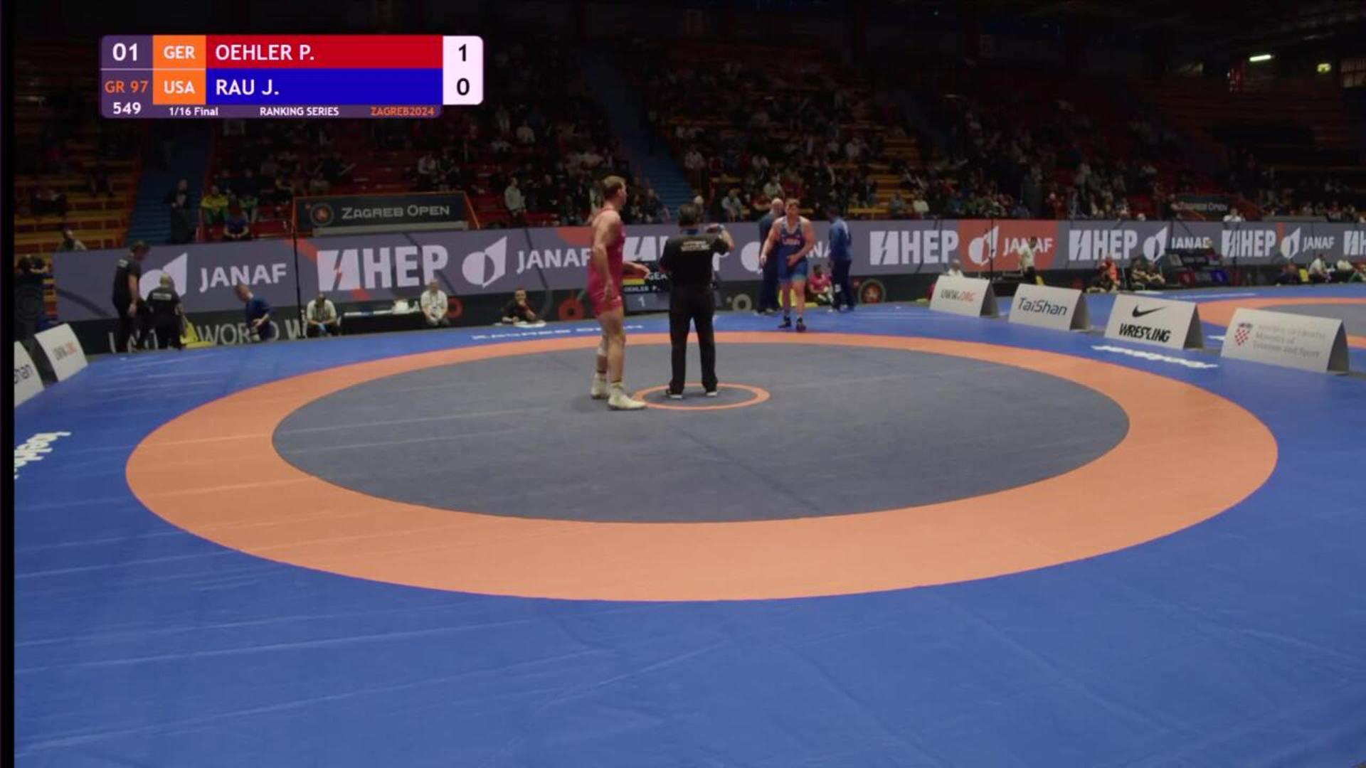 Peter OEHLER (GER) vs. Josef Patrick RAU (USA) | Seniors Ranking Series ...