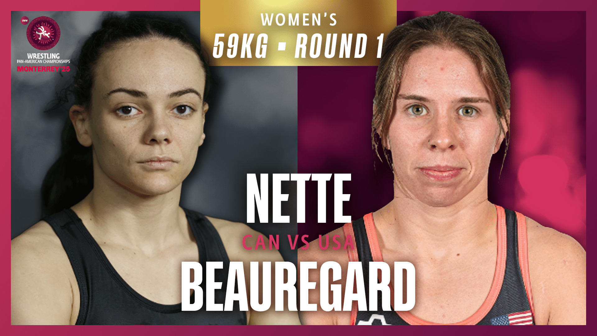 Laurence BEAUREGARD (CAN) vs. Abigail Elizabeth NETTE (USA ...
