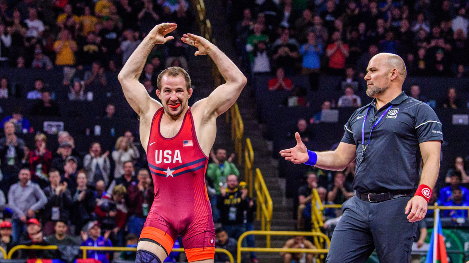 GOLD FS - 61kg: Logan STIEBER (USA) vs. Beka LOMTADZE (GEO)