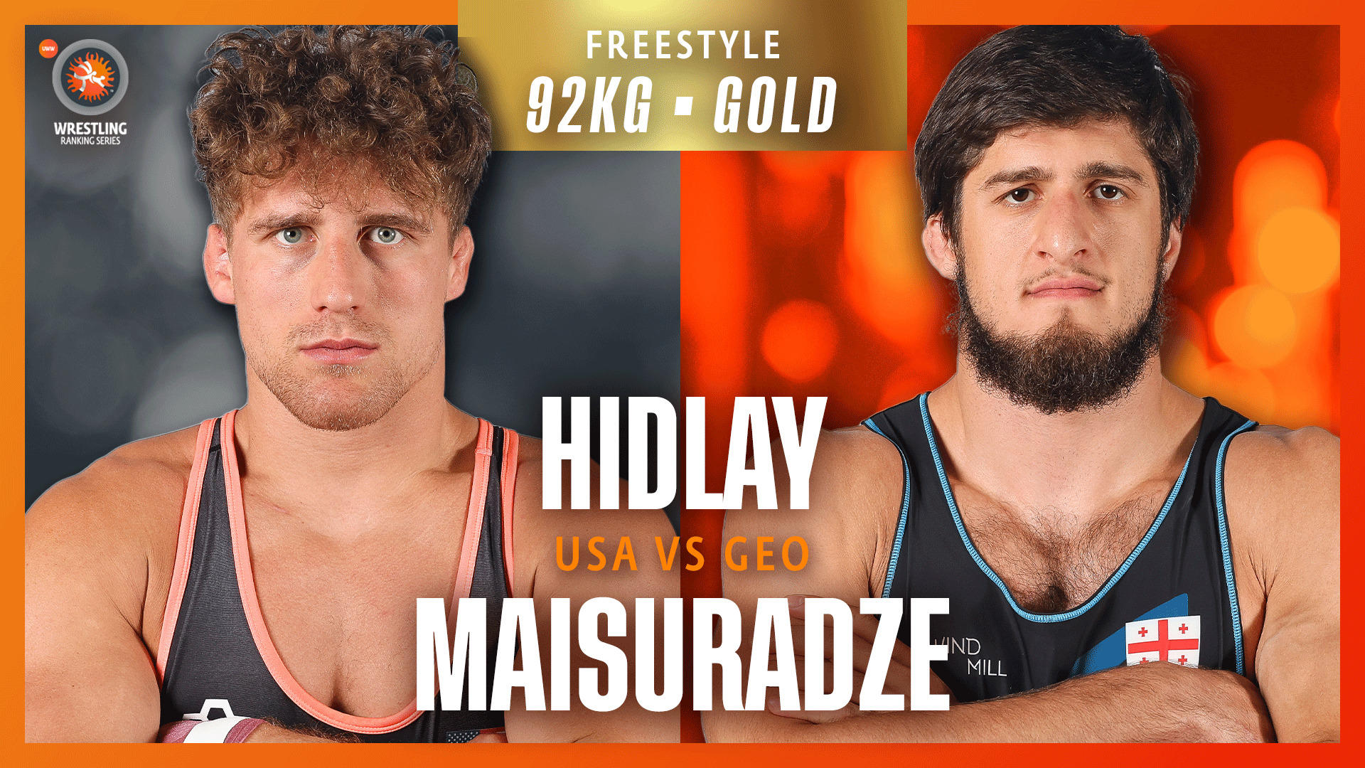Trent Niemond HIDLAY (USA) vs. Miriani MAISURADZE (GEO) | RANKING SERIES 2025 | Gold Medal | FS 92Kg