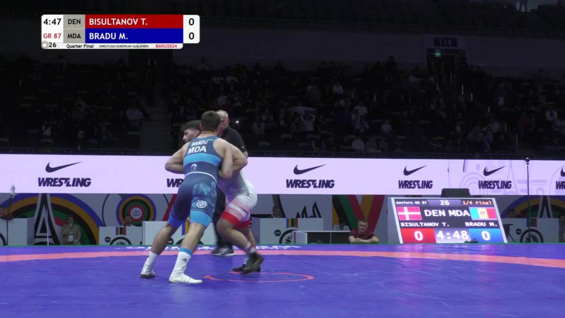 Turpal Ali Alvievich BISULTANOV (DEN) vs. Mihail BRADU (MDA) | 2024 ...