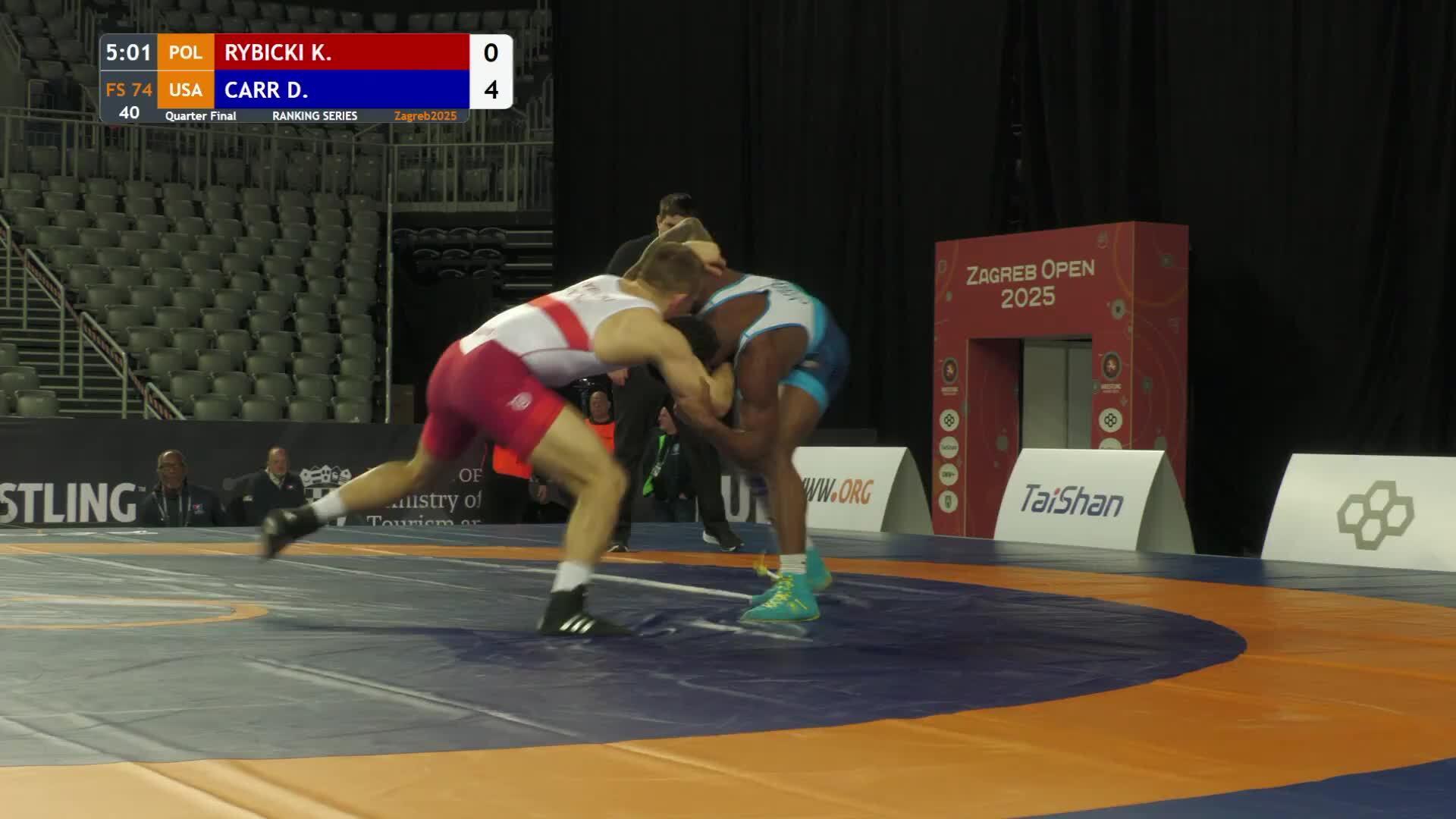 Kamil RYBICKI (POL) vs. David Aaron CARR (USA) | RANKING SERIES 2025 ...