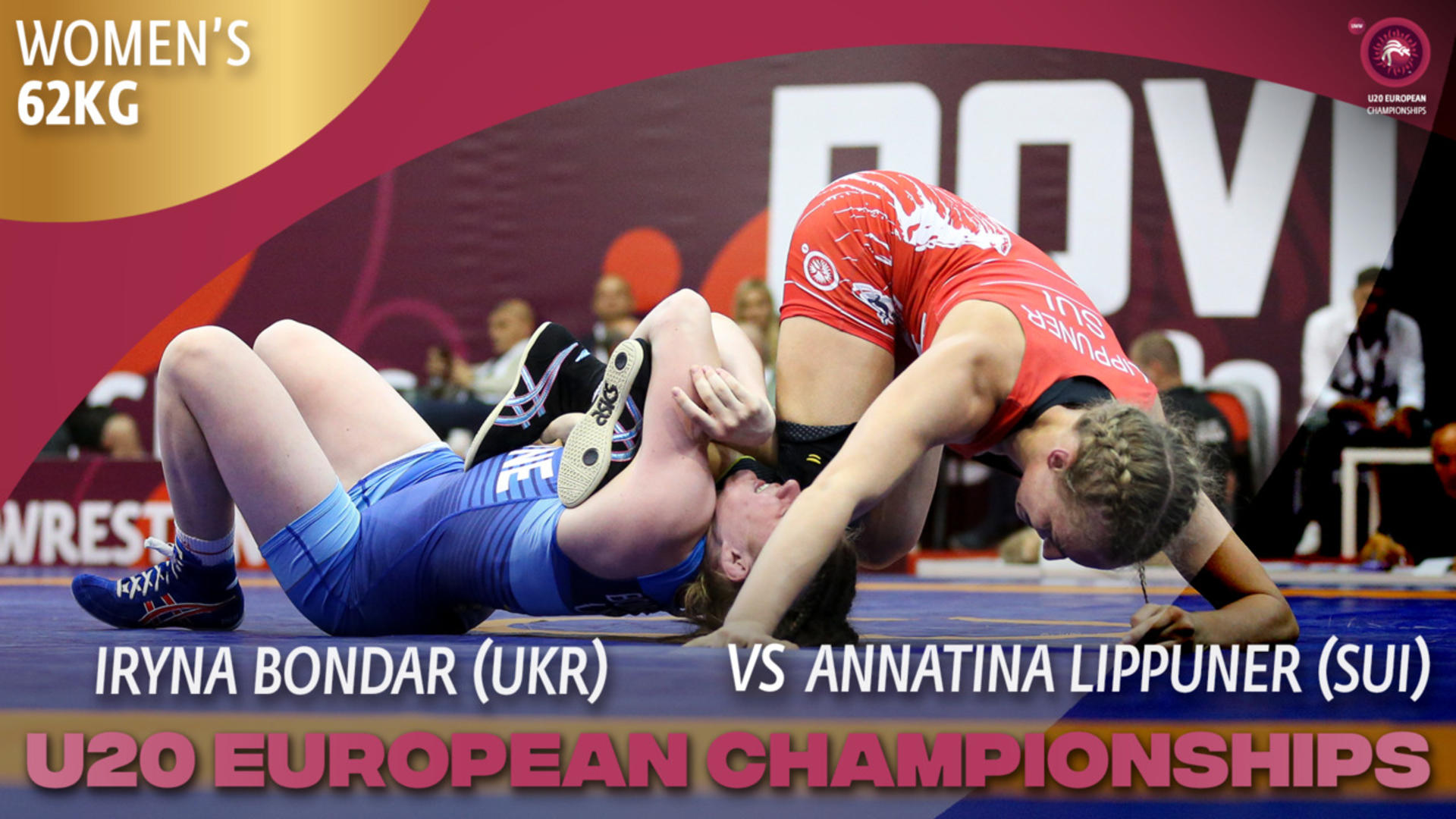 Annatina Kendra LIPPUNER (SUI) vs. Iryna BONDAR (UKR) | U20 EUROPEAN CHAMPIONSHIPS 2024 | Gold ...