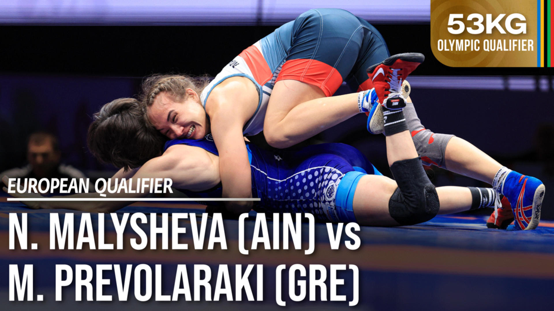 Natalia MALYSHEVA (AIN) vs. Maria PREVOLARAKI (GRE) | 2024 Seniors ...