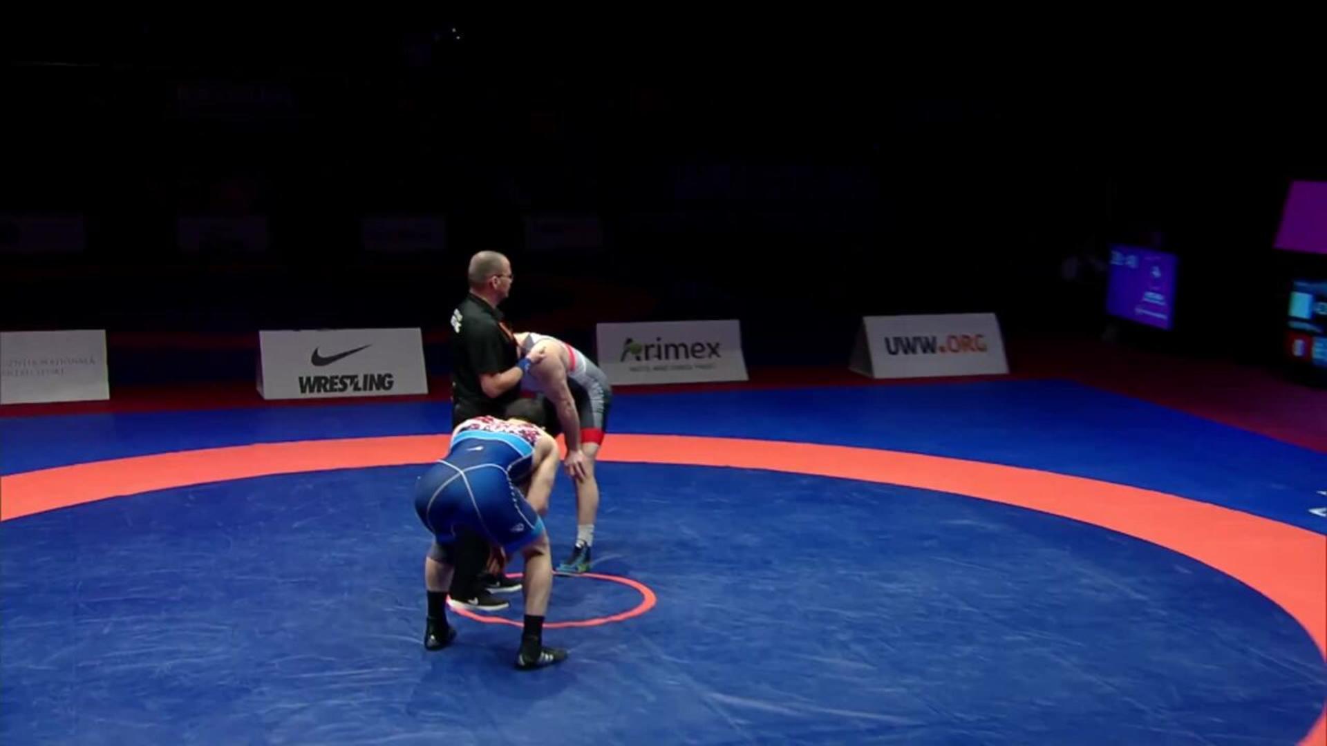 Aliaksandr HUSHTYN (AIN) vs. Ibrahim CIFTCI (TUR) | 2024 Seniors ...