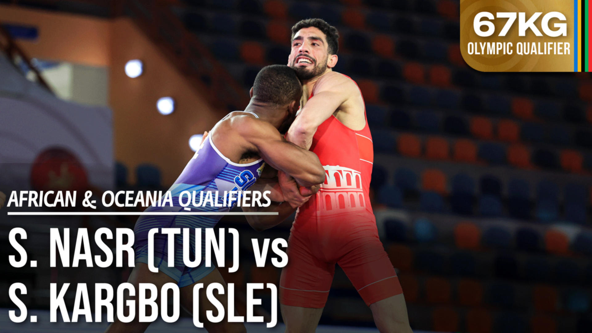 Souleymen NASR (TUN) vs. Sahid Tejan KARGBO (SLE) | 2024 Seniors African and Oceania OG ...