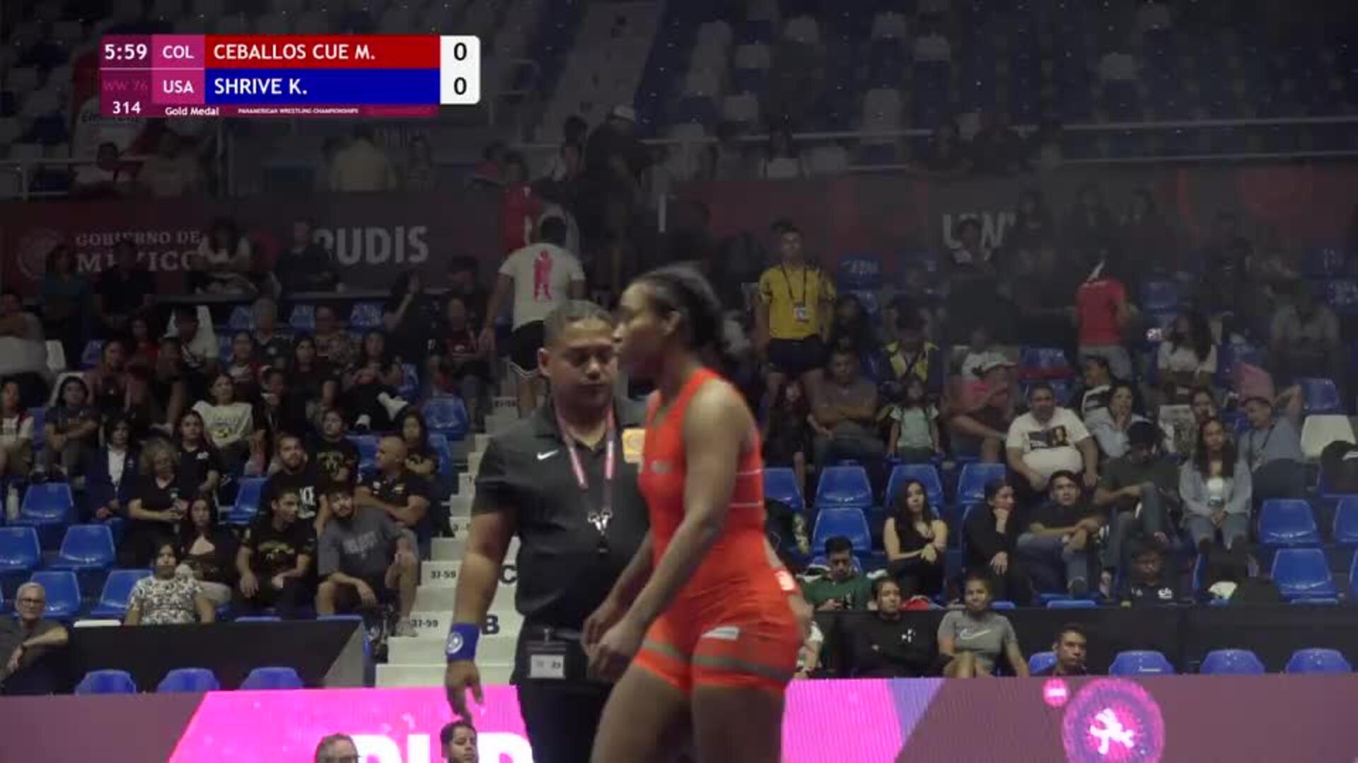 Maria Fernanda CEBALLOS CUENU (COL) vs. Kalila Ballesteros SHRIVE (USA ...