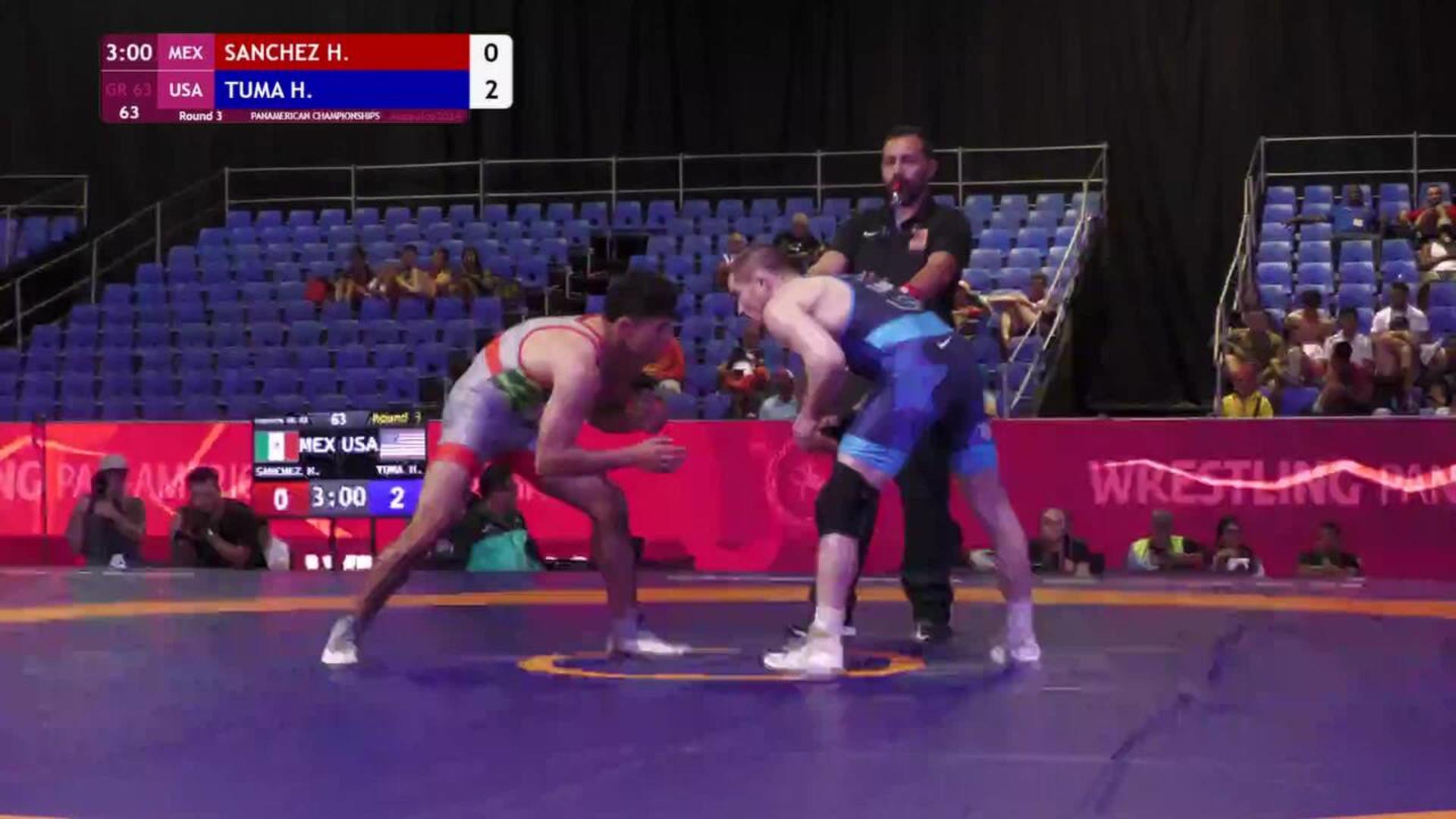 Hector SANCHEZ ZAPATA (MEX) vs. Hayden Daniel TUMA (USA) | Seniors ...