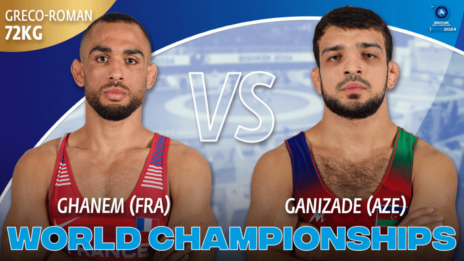 Ibrahim Mahmoud Hamed Hassan GHANEM (FRA) vs. Ulvi GANIZADE (AZE ...