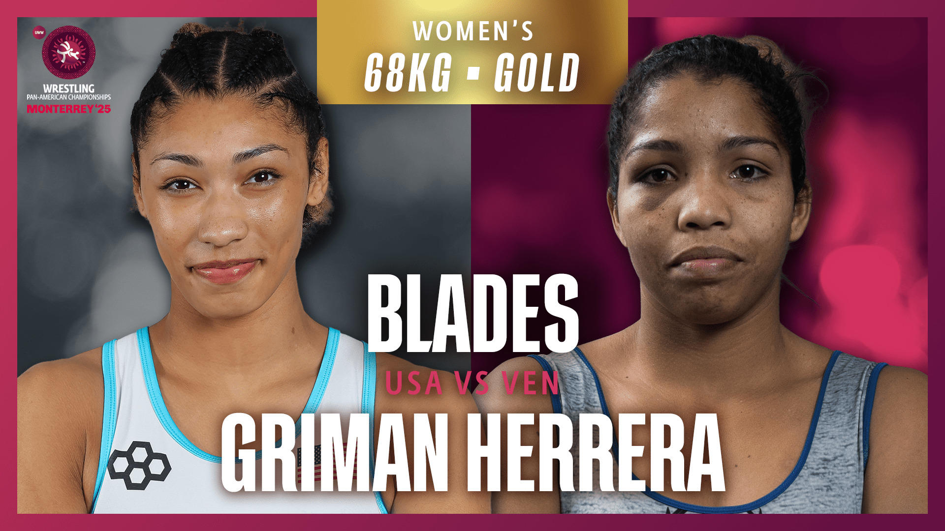 Kennedy Alexis BLADES (USA) vs. Nathali josefina GRIMAN HERRERA (VEN ...