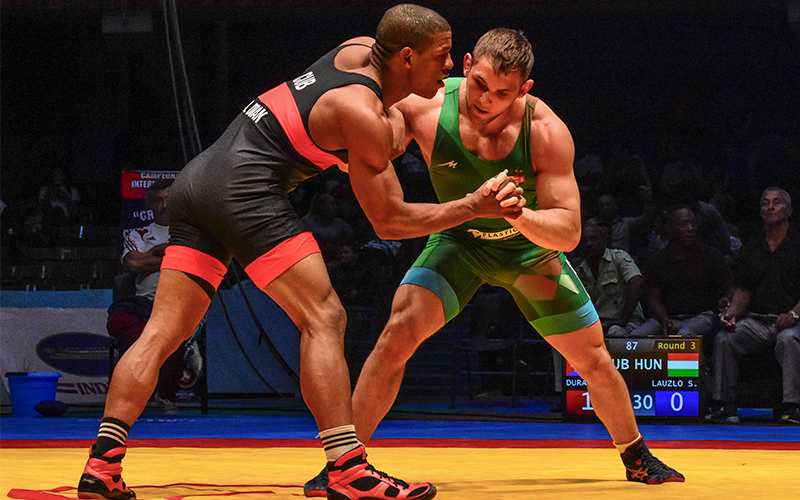 Cuba put two in tonight’s Greco-Roman finals, including Yosvanys PENA ...