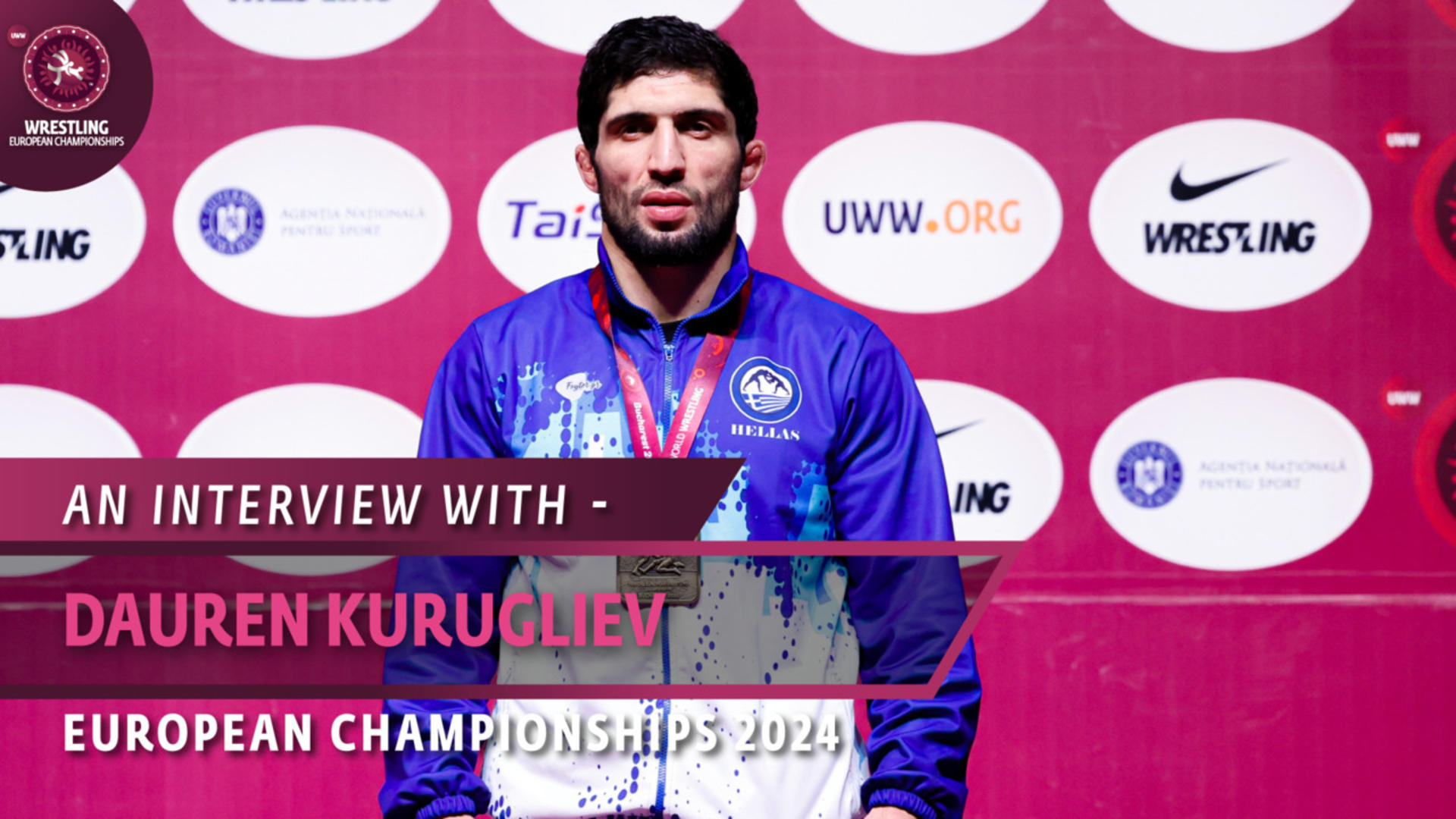 Dauren KURUGLIEV (GRE) wins third European gold