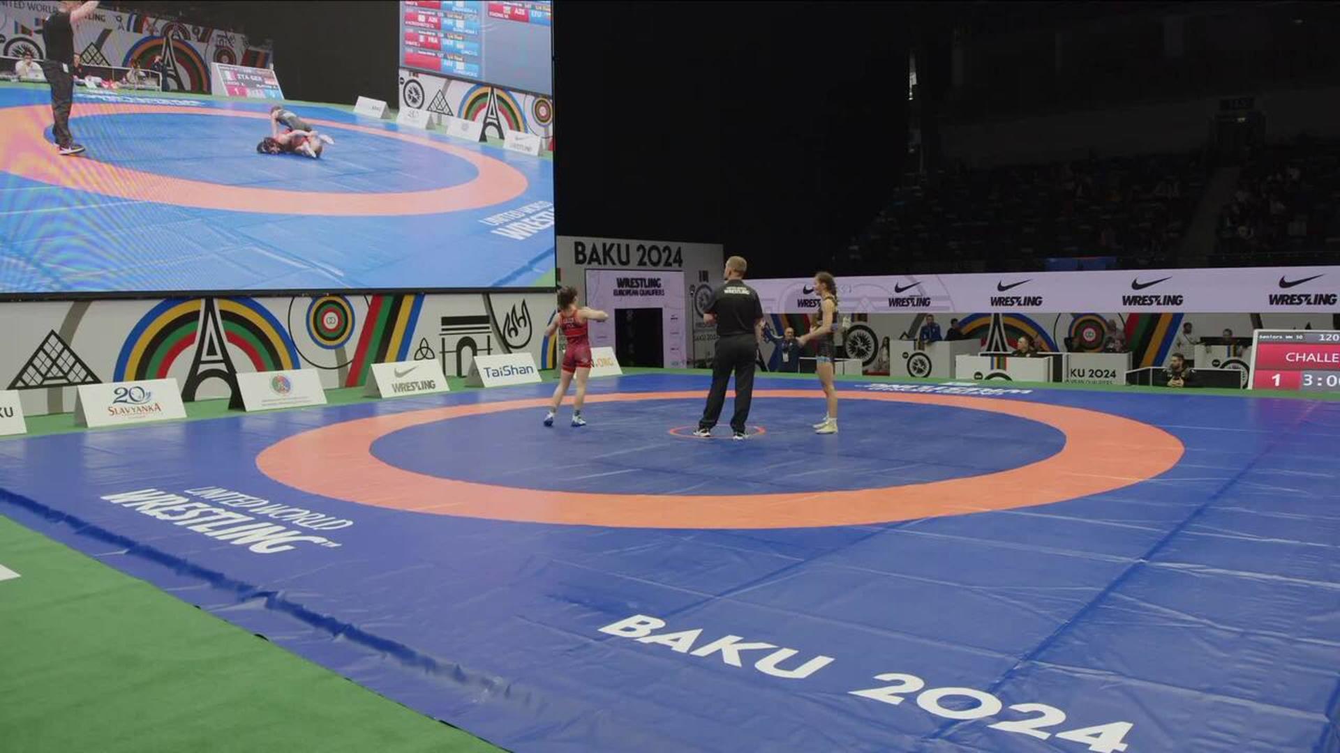 Emanuela LIUZZI (ITA) vs. Anastasia BLAYVAS (GER) | 2024 Seniors ...