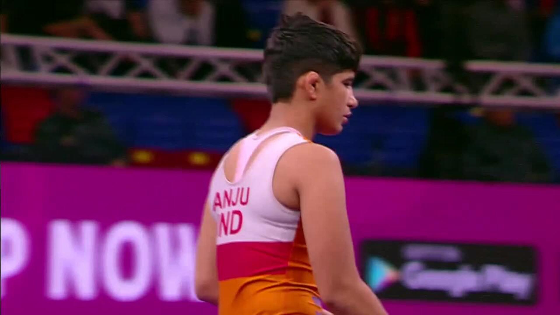 Anju ANJU (IND) vs. Nethmi Ahinsa Fernando PORUTHOTAGE (SRI) | 2024 Seniors Asian Championships ...