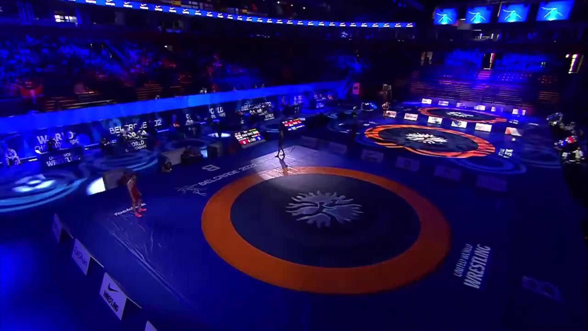Semi Final • GR 63Kg • Leri ABULADZE (GEO) vs. Ali Reza Ayat Ollah ...