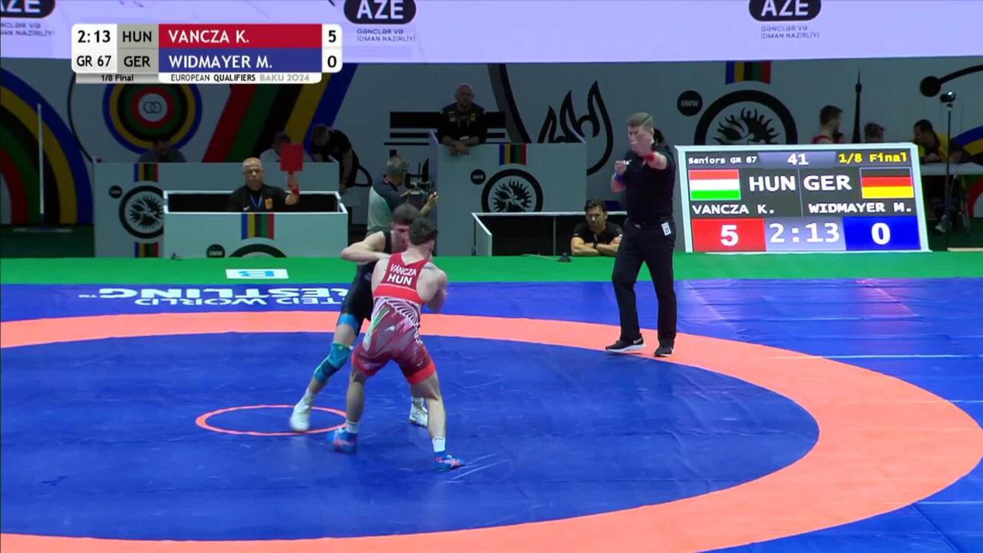 Krisztian Istvan VANCZA (HUN) vs. Michael Felix WIDMAYER (GER) | 2024 ...