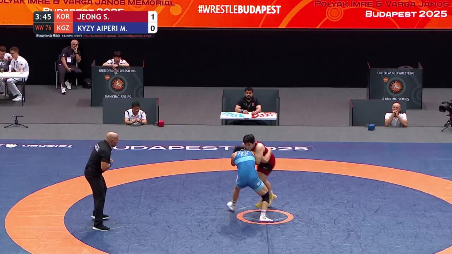 Seoyeon JEONG (KOR) vs. Medet KYZY AIPERI (KGZ) | RANKING SERIES 2025 ...