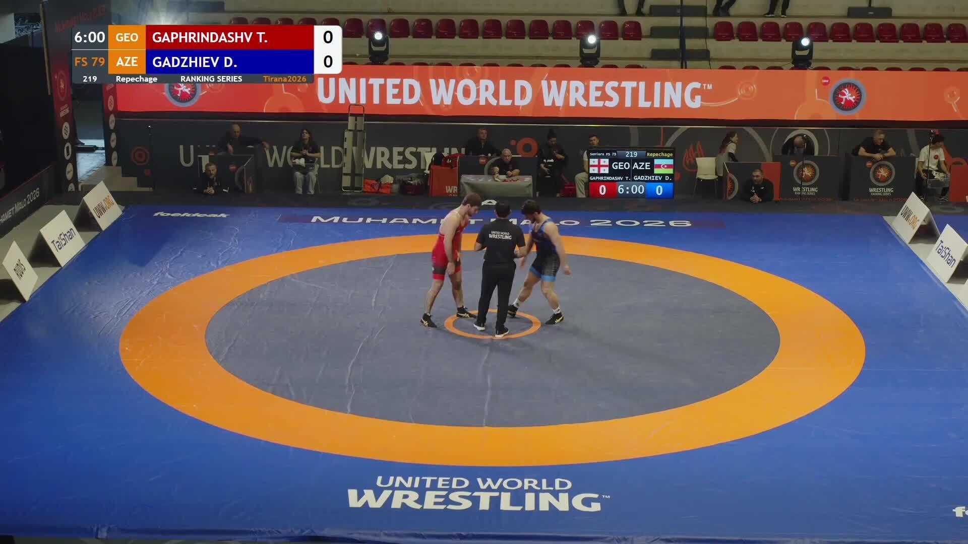 Tariel GAPHRINDASHVILI (GEO) vs. Dzhabrail GADZHIEV (AZE) | 2026 ...
