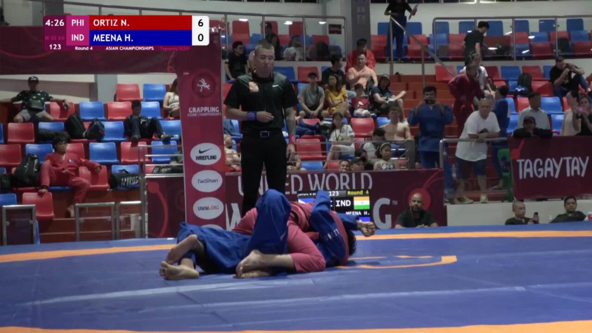 Nathanielle Vince ORTIZ (PHI) vs. Hans Raj MEENA (IND) | ASIAN ...