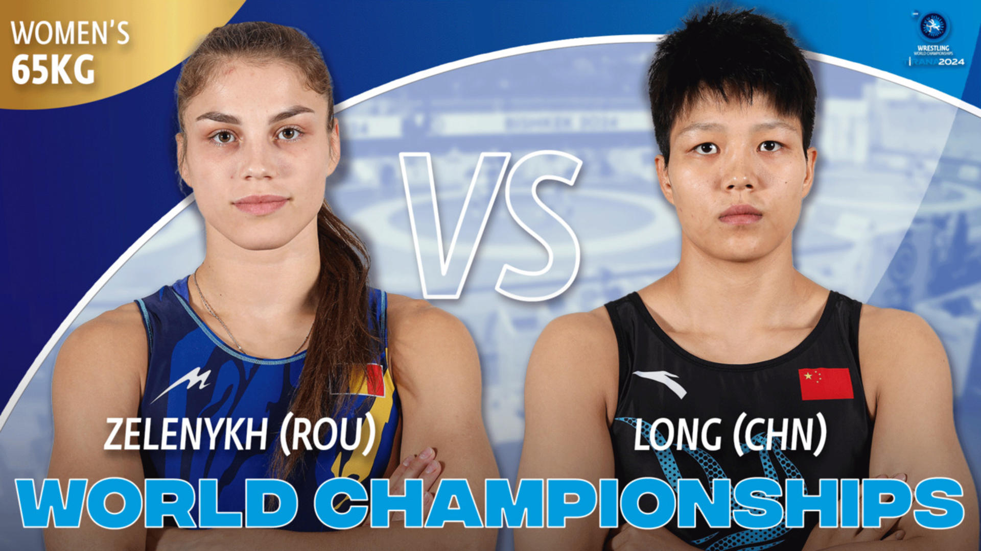 Kateryna ZELENYKH (ROU) vs. Jia LONG (CHN) | WORLD CHAMPIONSHIPS 2024 ...