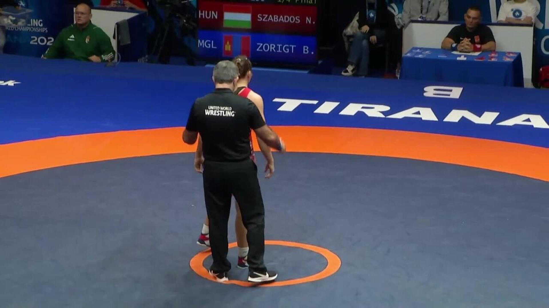 Noémi SZABADOS (HUN) vs. Bolortungalag ZORIGT (MGL) | 2024 Seniors ...