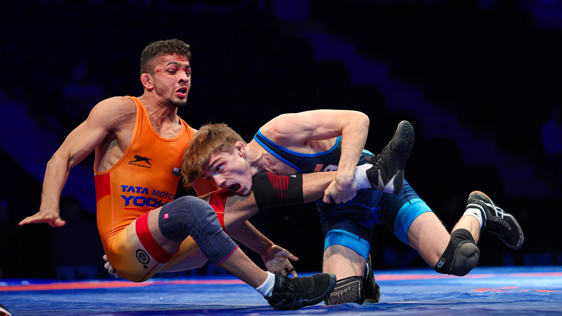 Paul KENNY (USA) and Marcus BLAZE (USA) won two gold medals for the U.S ...