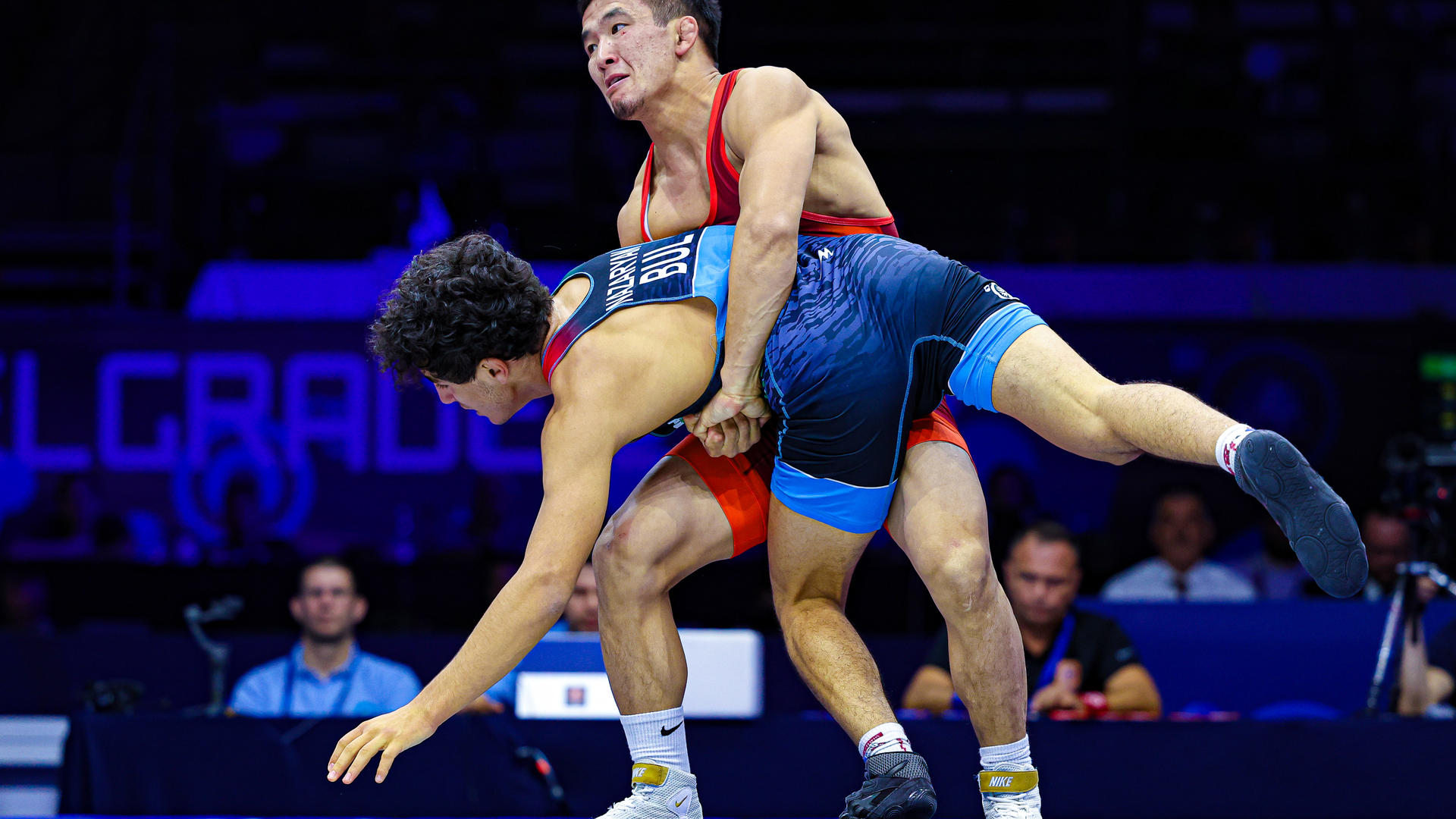 Greco-Roman at the World Championships in Belgrade.