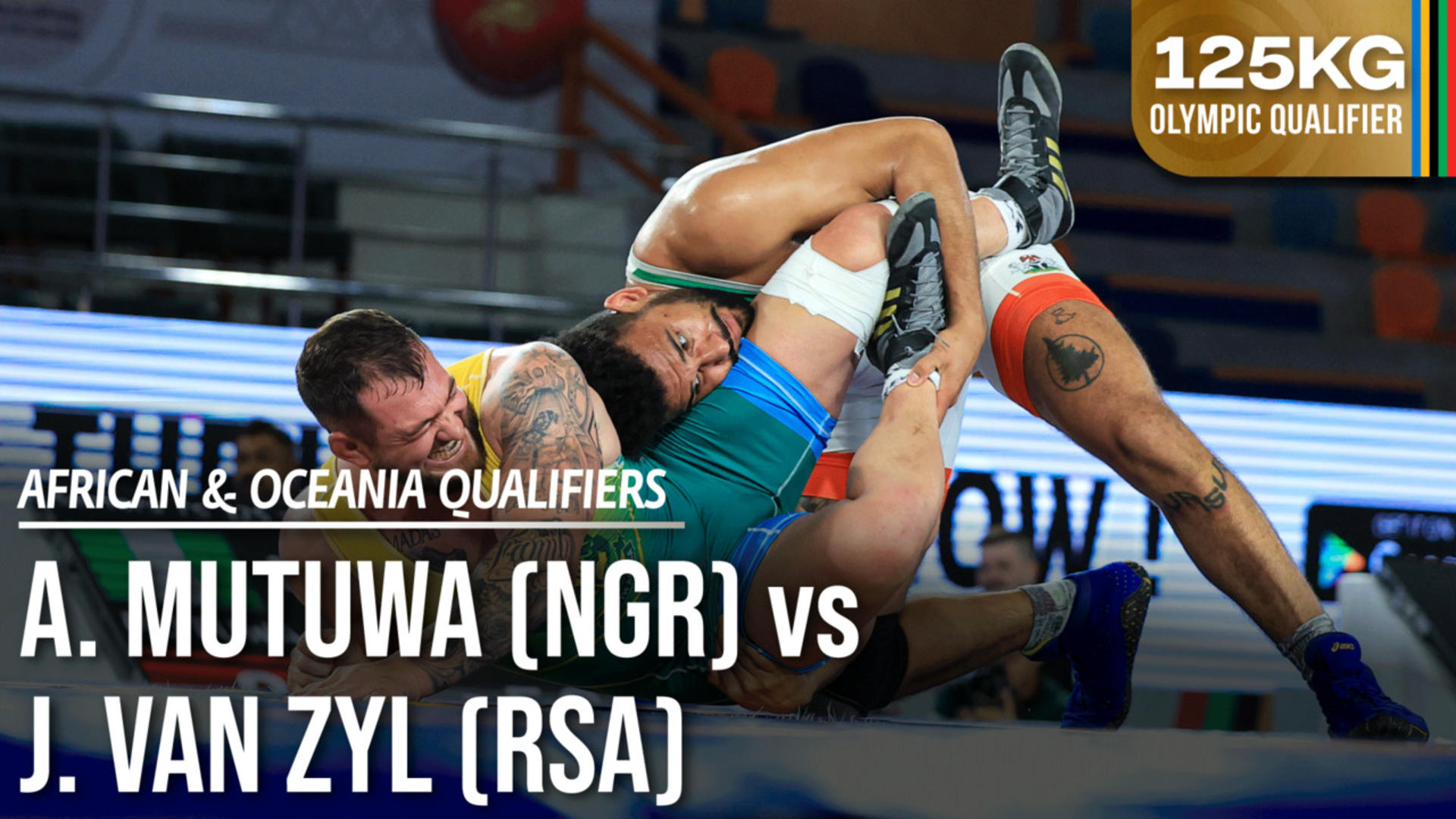 Ashton Adeyemi Amin MUTUWA (NGR) vs. Justin VAN ZYL (RSA) | 2024 ...