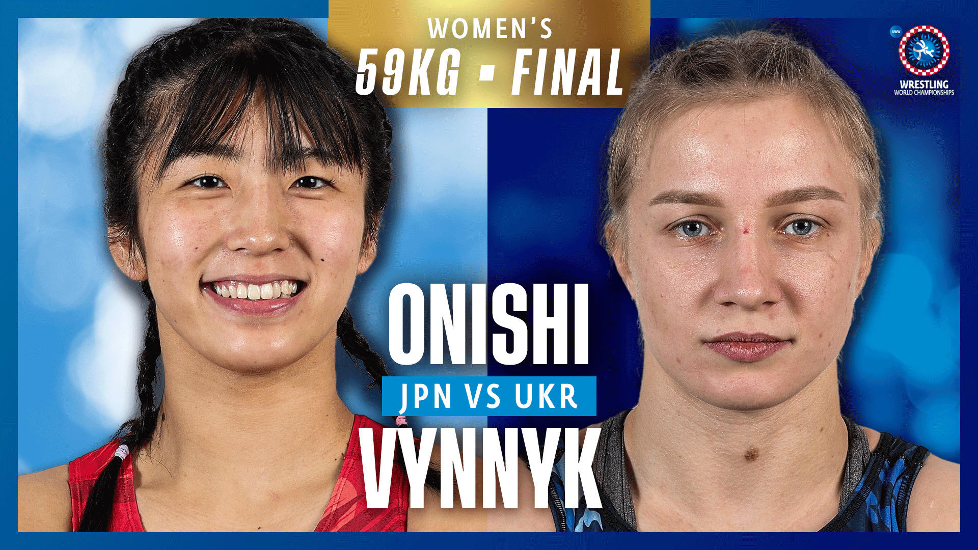 Sakura ONISHI (JPN) vs. Mariia VYNNYK (UKR) | WORLD WRESTLING CHAMPIONSHIPS 2025 | Gold Medal ...
