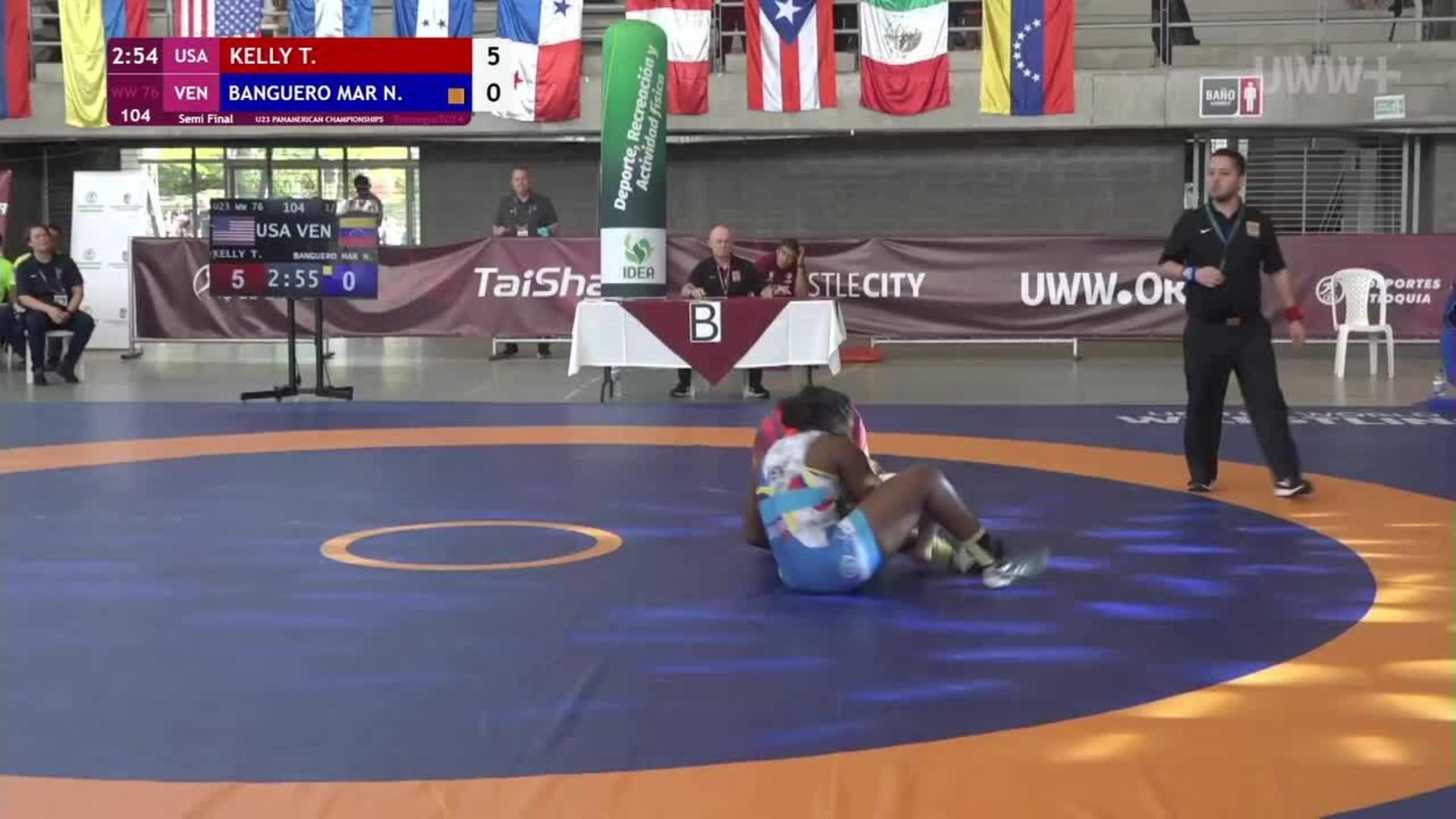 Tristan Nicole KELLY (USA) | Road to 76KG Gold | WW | U23 Pan-American ...