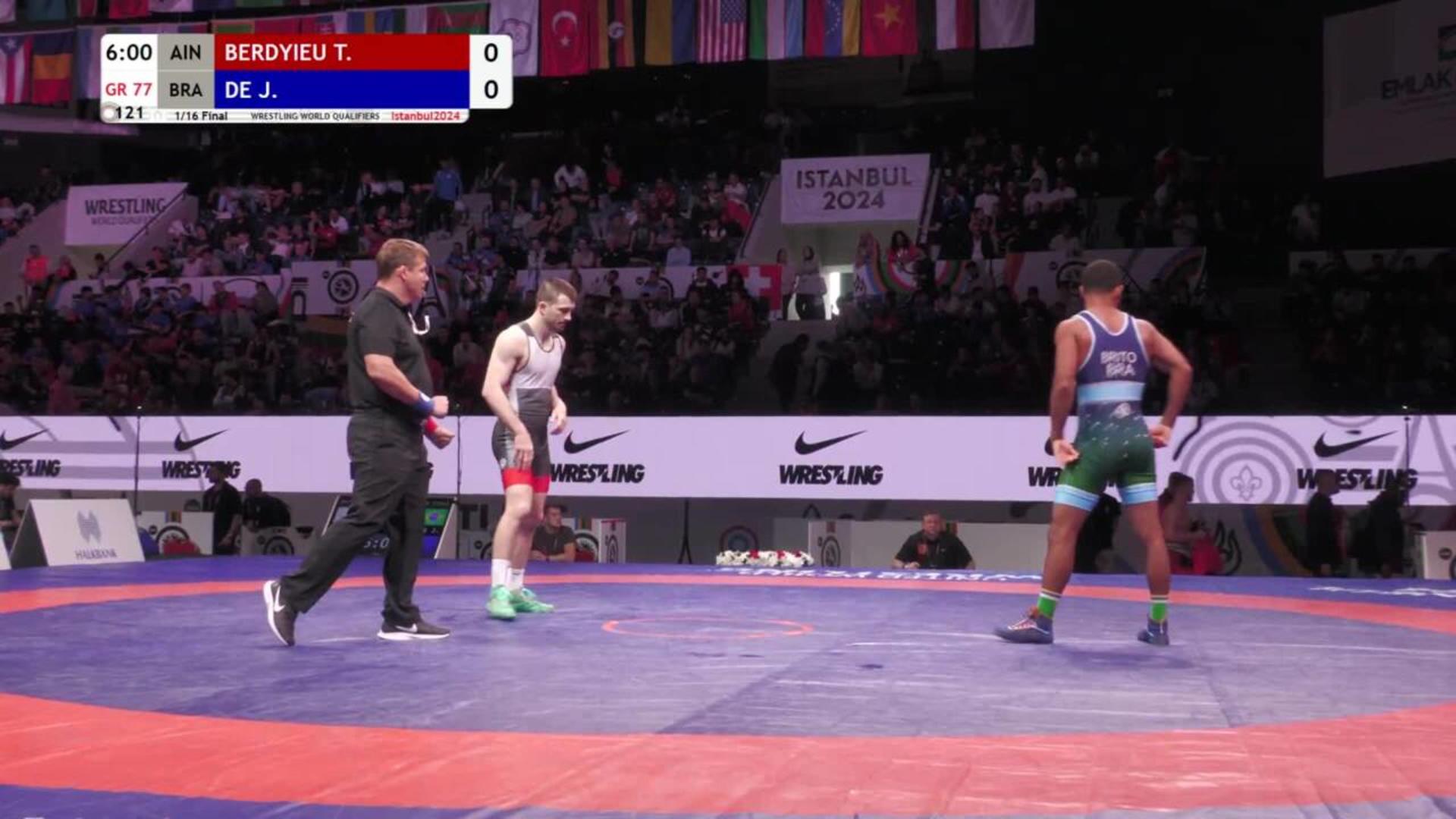 Tsimur BERDYIEU (AIN) vs. Joilson DE BRITO RAMOS JUNIOR (BRA) | 2024 ...