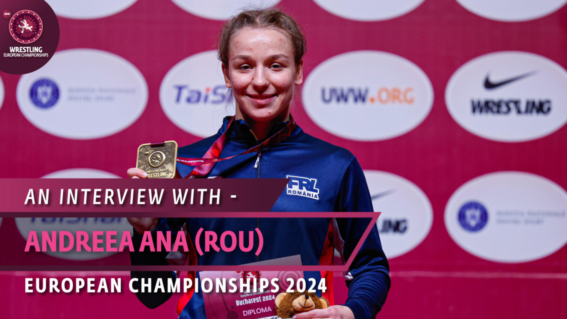Andreea ANA (ROU) won Euro gold on home soil, her third consecutive ...