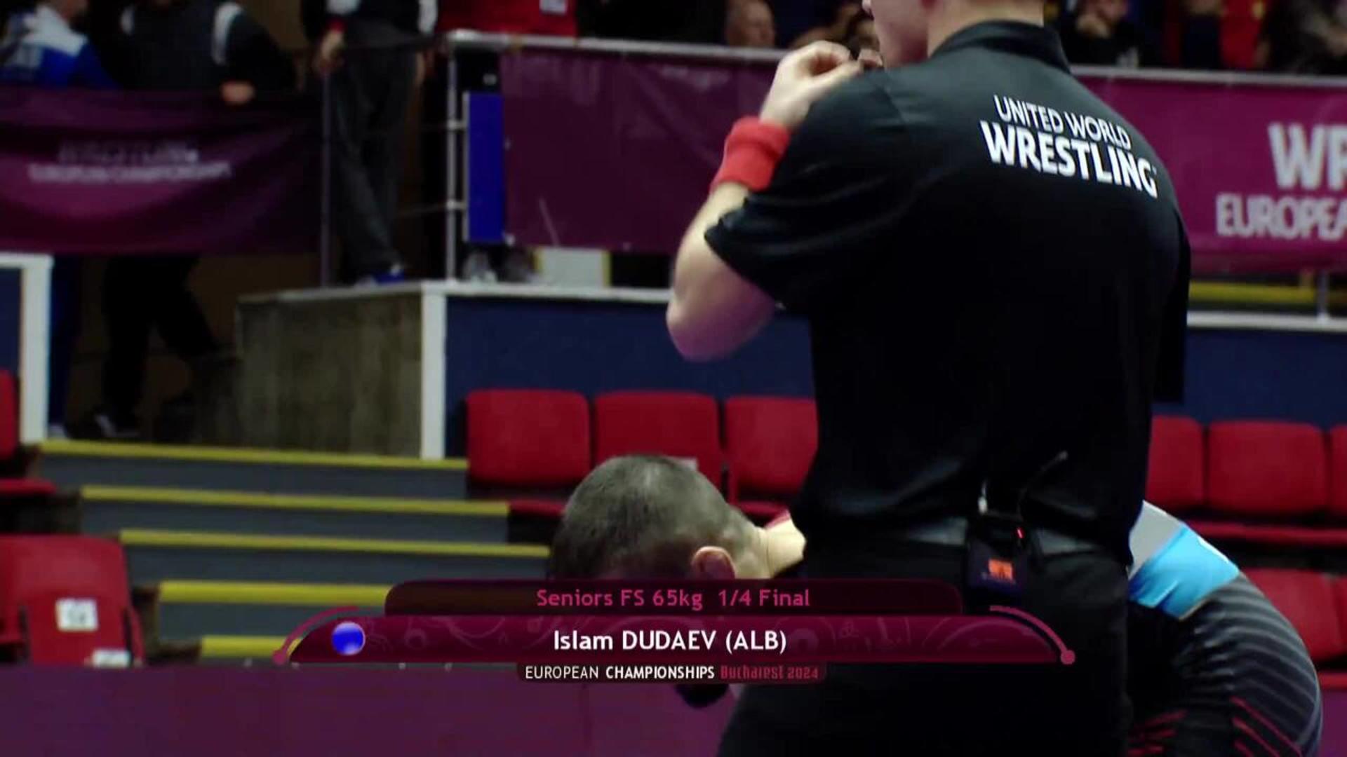 Khamzat Timourovitch ARSAMERZOUEV (FRA) vs. Islam DUDAEV (ALB) | 2024 ...