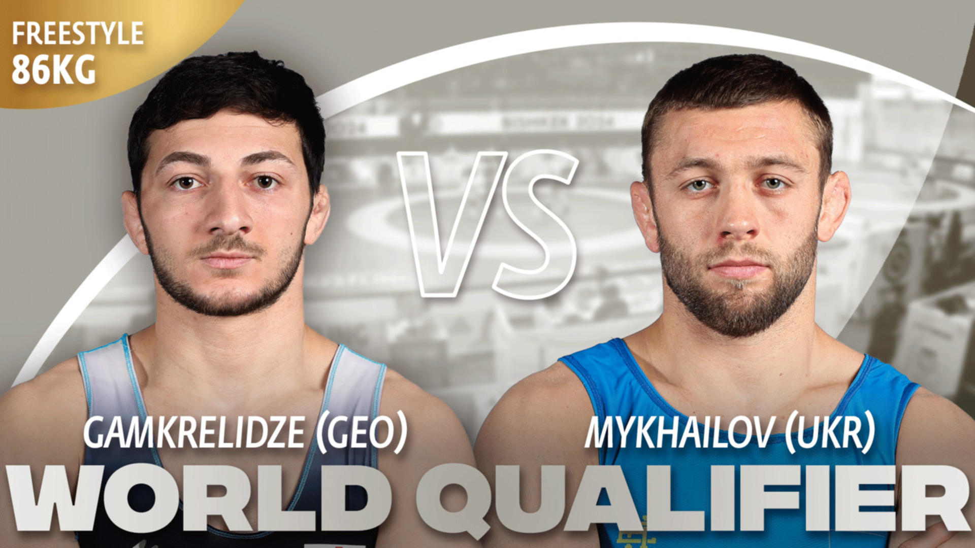 Vasyl MYKHAILOV (UKR) vs. Vladimeri GAMKRELIDZE (GEO) | 2024 World OG ...