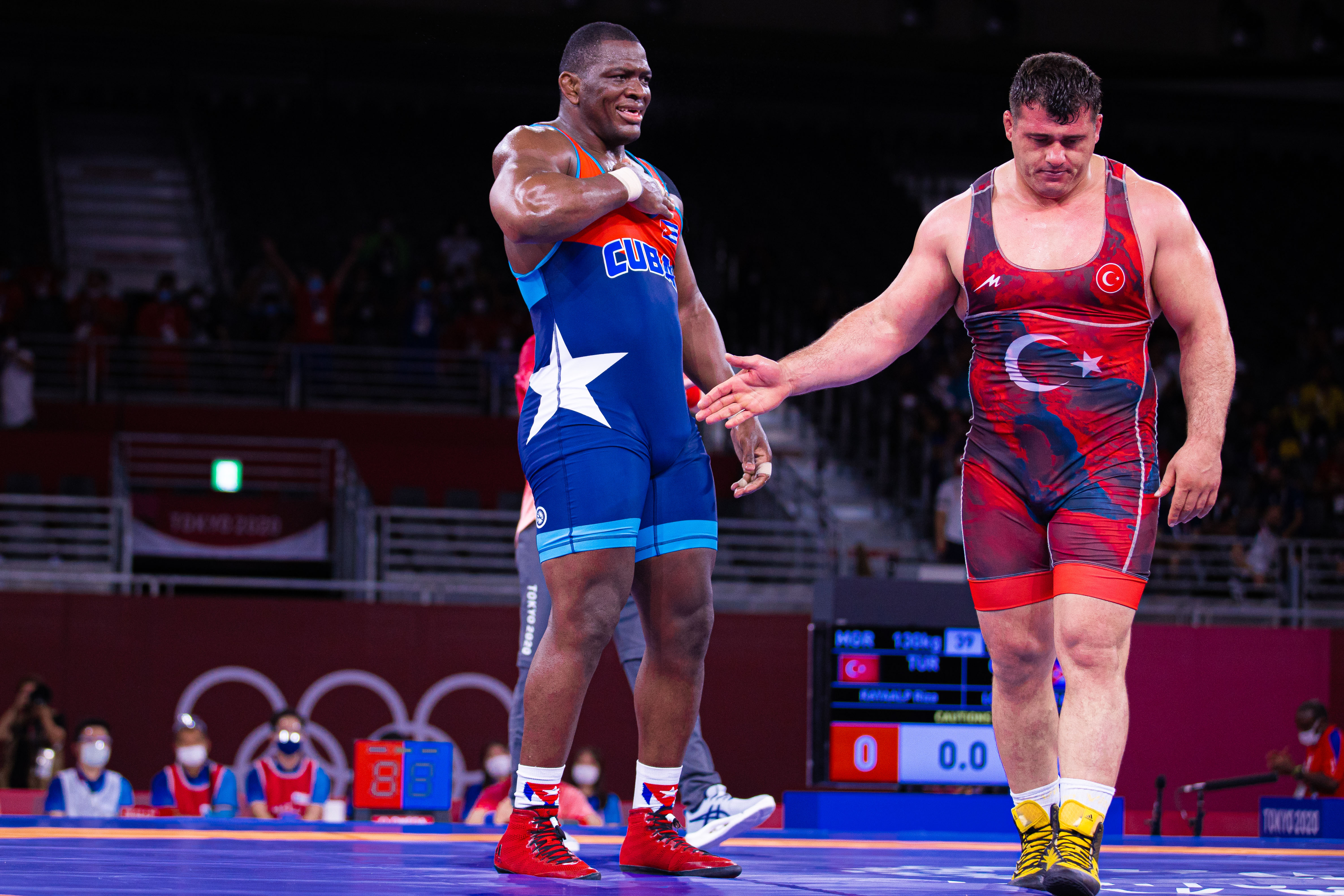 Mijain Lopez will wrestle for the 130kg and a win can make him the ...