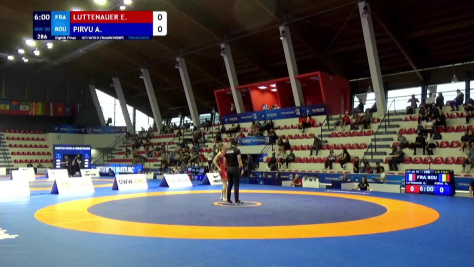 Emma Solange Irène LUTTENAUER (FRA) vs. Ana Maria PIRVU (ROU) | U23 ...