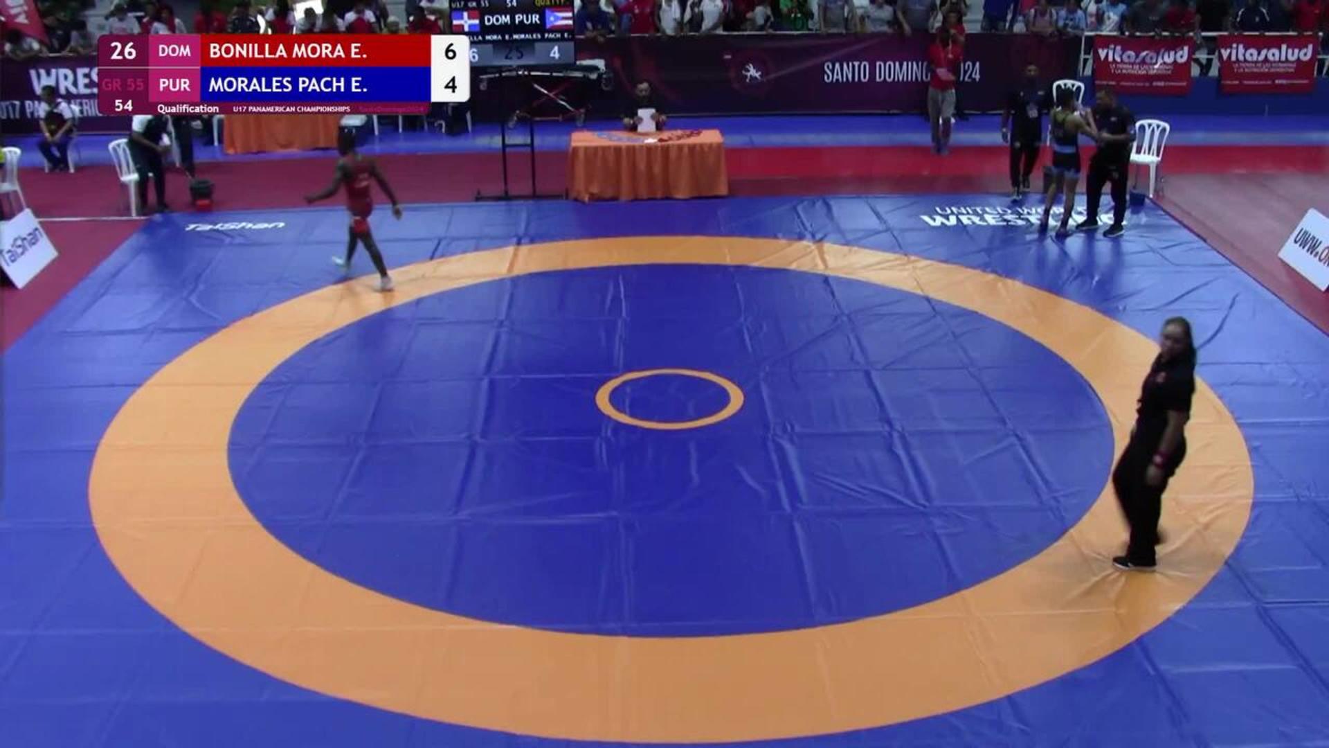 Edwin BONILLA MORANZU (DOM) vs. Edwin Johnier MORALES PACHECO (PUR ...