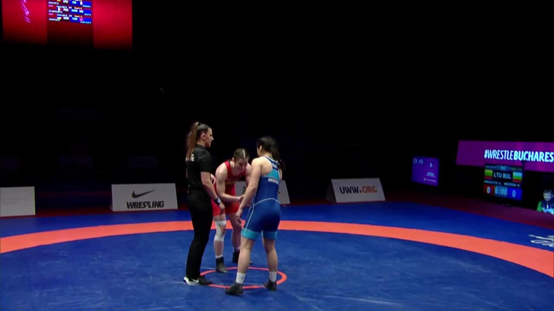 Danute DOMIKAITYTE (LTU) vs. Mimi Nikolova HRISTOVA (BUL) | 2024 ...