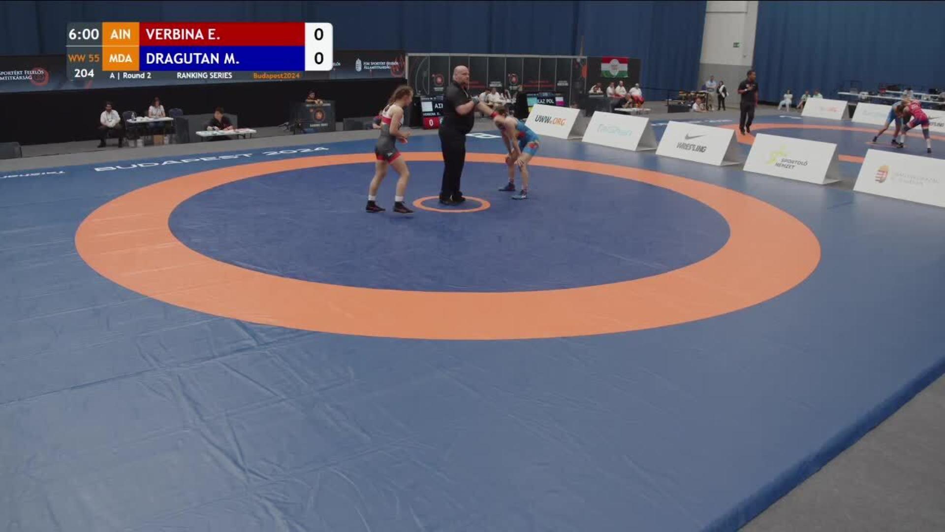 Ekaterina VERBINA (AIN) vs. Mariana DRAGUTAN (MDA) | 2024 2nd Ranking ...