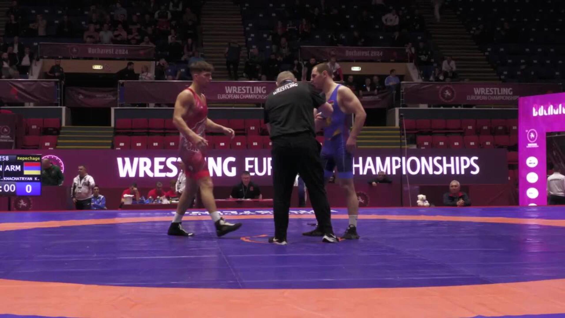 Erik SZILVASSY (HUN) vs. Karen KHACHATRYAN (ARM) | 2024 Seniors ...