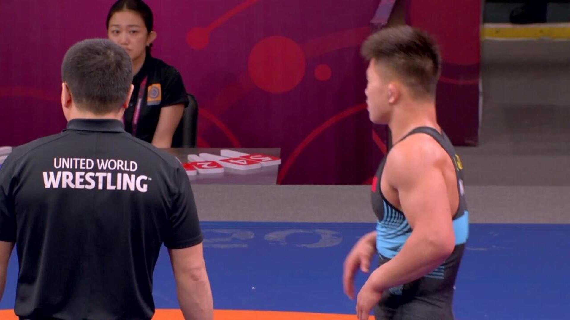 Mohammadreza Mahmoud ROSTAMI (IRI) vs. Ji LENG (CHN) | 2024 Seniors ...