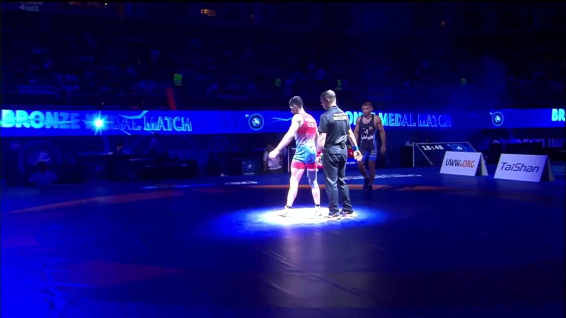 Islomjon BAKHRAMOV (UZB) vs. Mehdi Seifollah MOHSEN NEJAD (IRI ...
